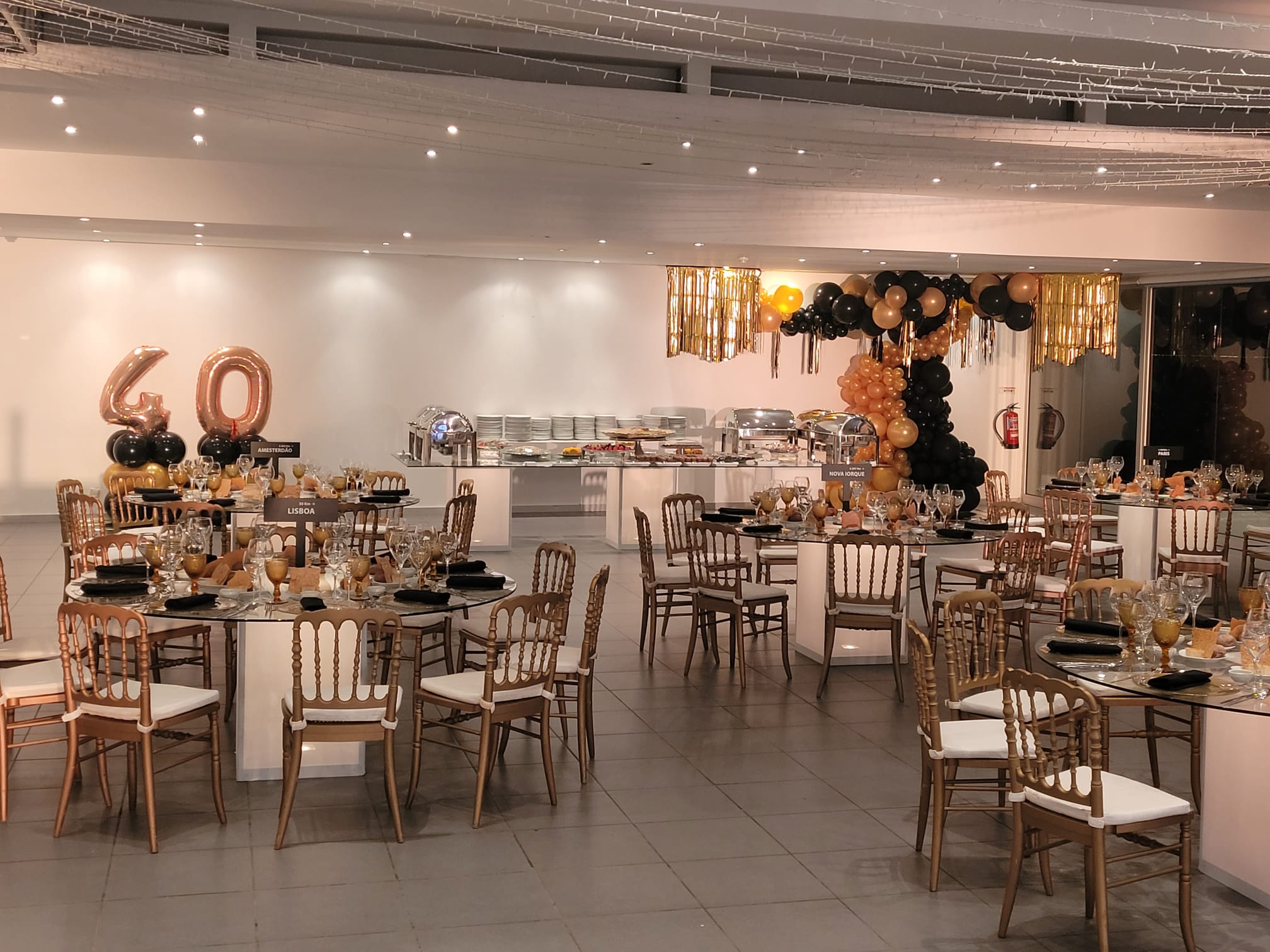 Festa Aniversário 40 anos no Coconuts Cascais - Blog Festas Party