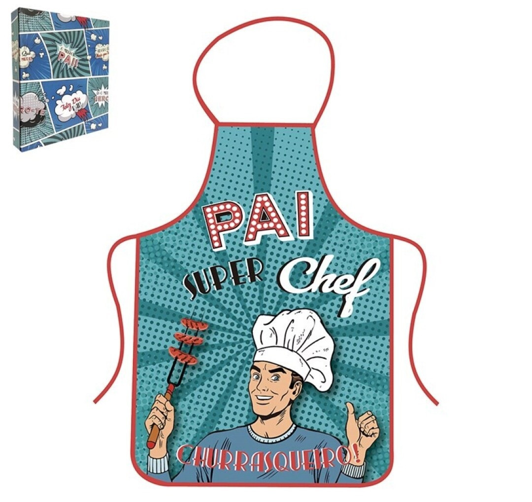 Avental Pai Super Chef | FestasParty