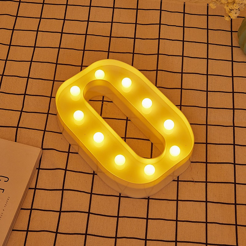 Letra O Led Luminosa | FestasParty